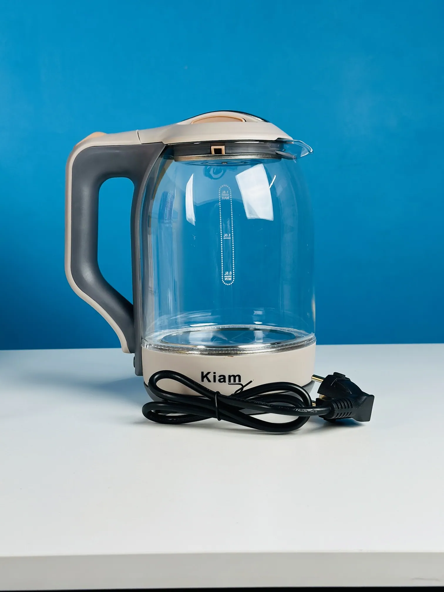 Kiam Electric Kettle BL002 Automatically turns Off – Automatic Over ...